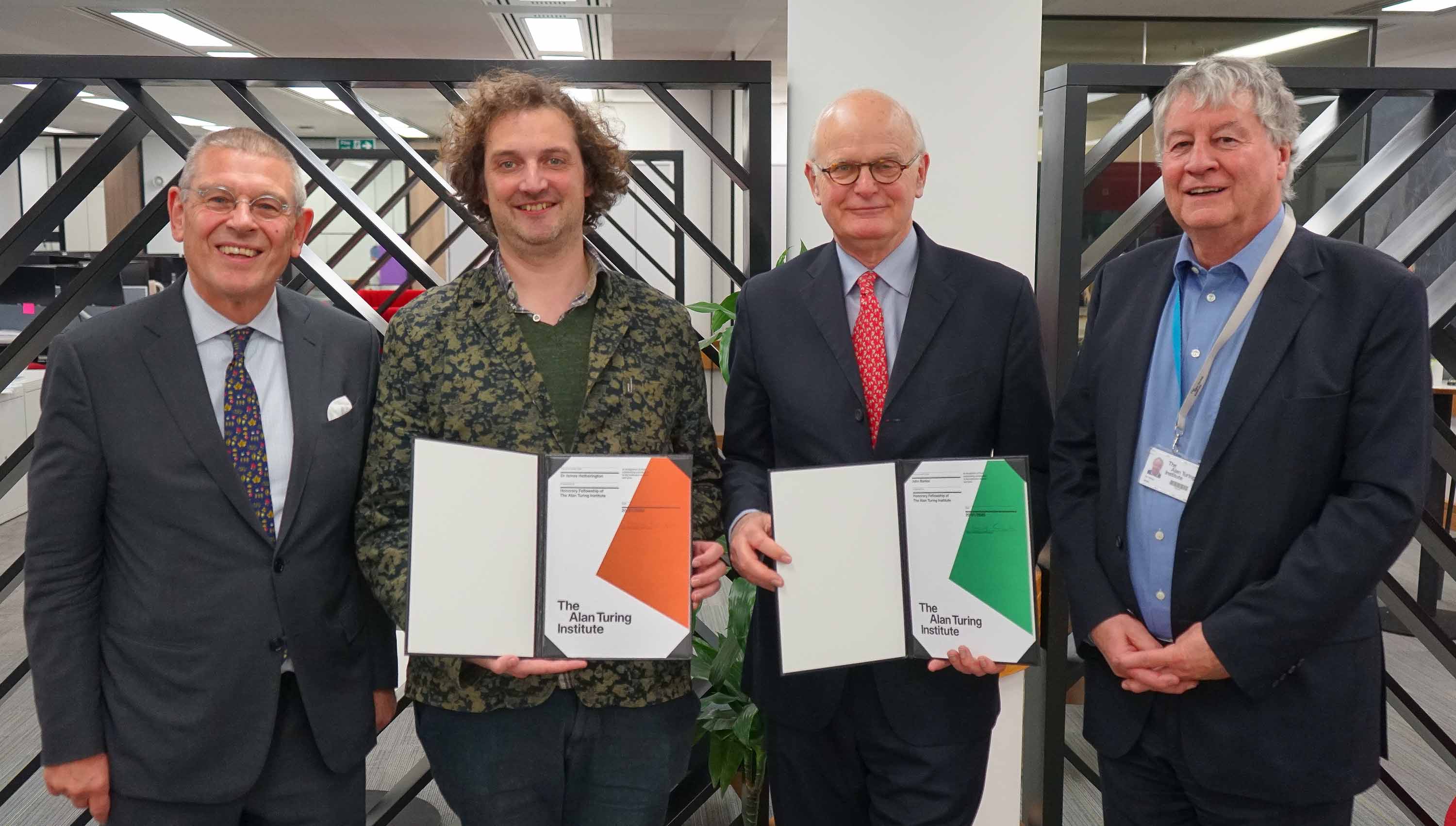 James Hetherington made an Honorary Fellow of The Alan Turing Institute ...